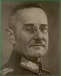 Biography of Colonel-General Franz Halder (1884 – 1972), Germany